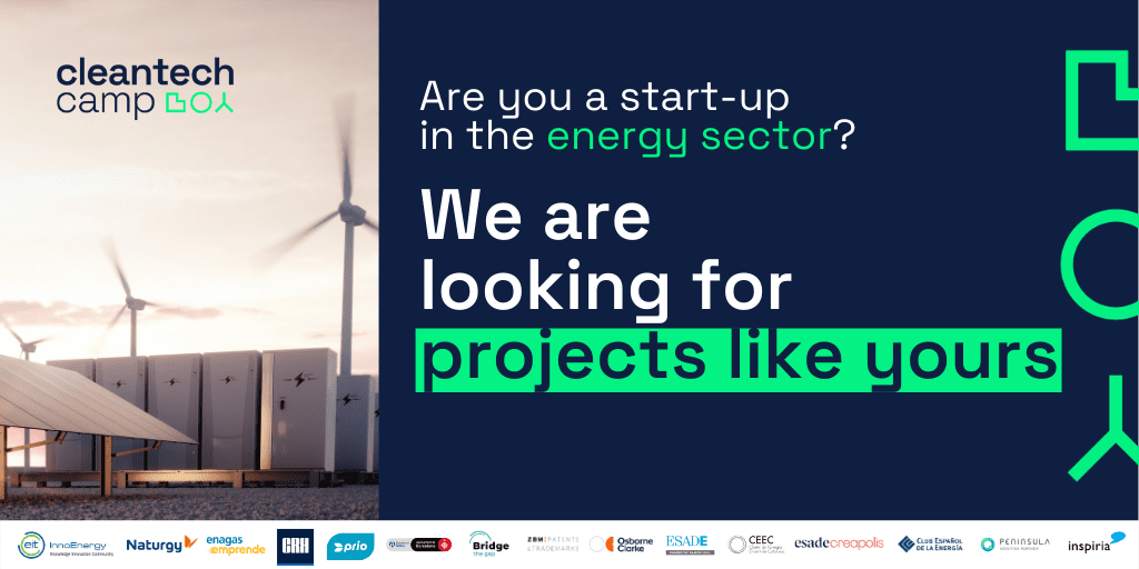 EIT InnoEnergy, Naturgy, Enagás Emprende, CRH and PRIO are promoting ...