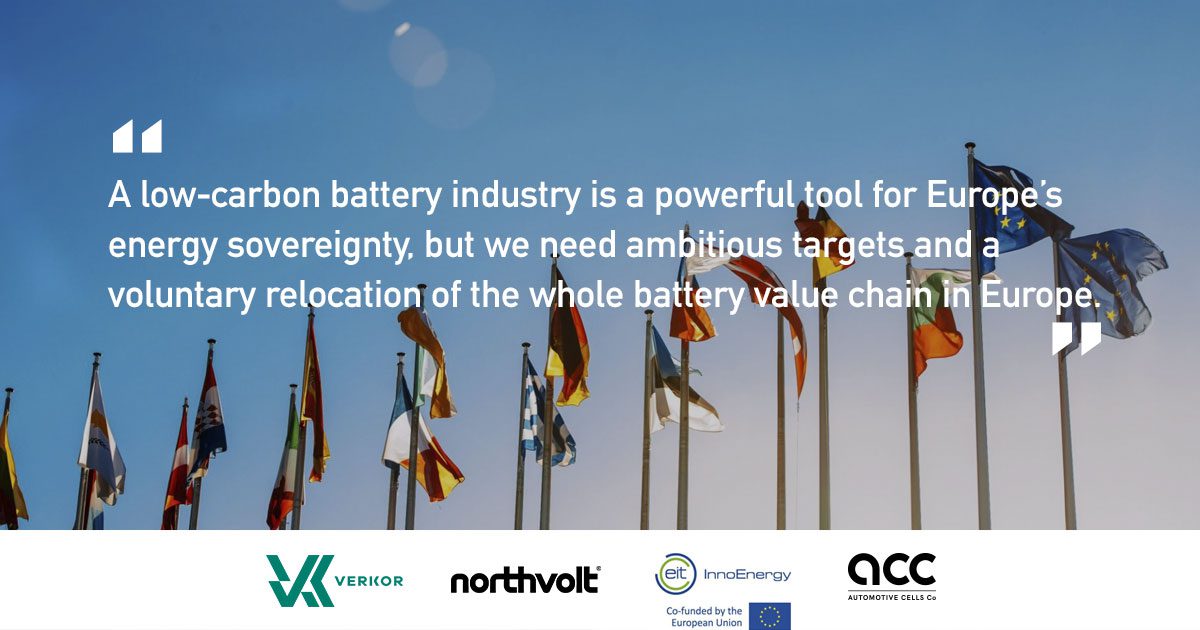 EU Battery Regulation: the top 4 European battery players take a common ...