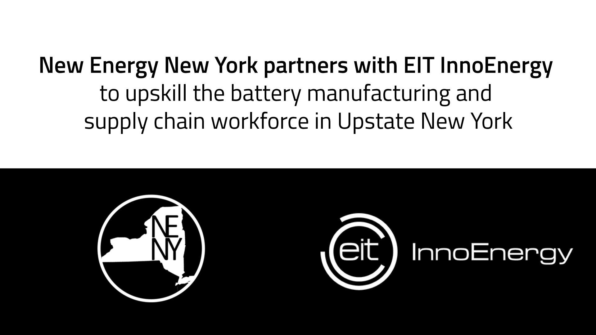 New Energy New York partners with EIT InnoEnergy to upskill the battery manufacturing and supply ...