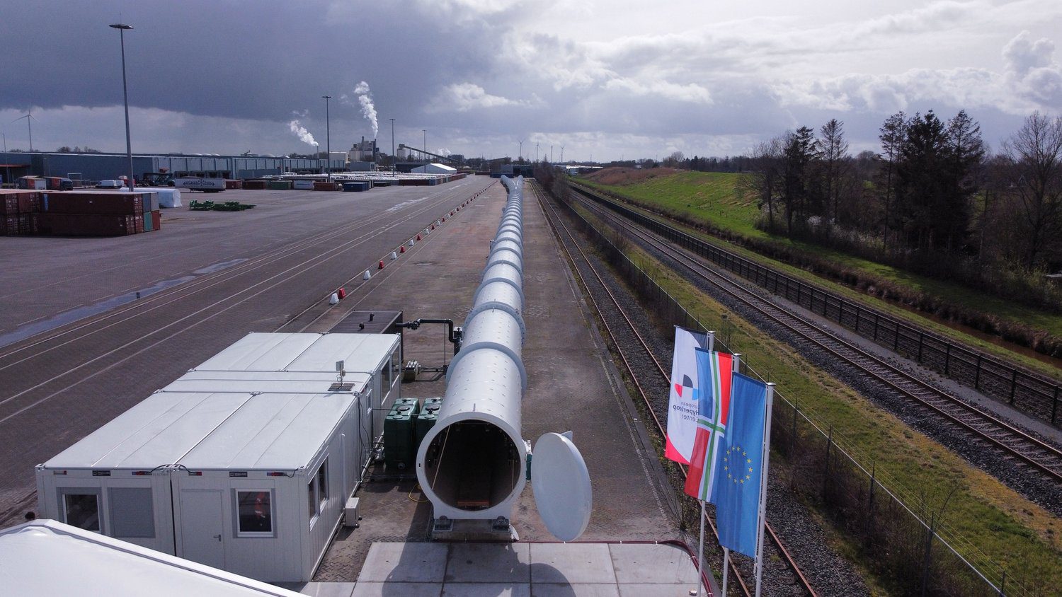 European Hyperloop Center Opens Up For The First Test
