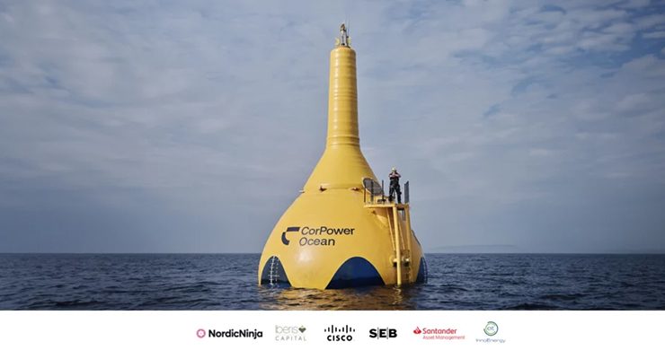 CorPower Ocean secures EUR 32m Series B1 funding to commercialise wave ...